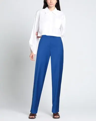 JIJIL Straight-leg High-waisted Pants - Blue