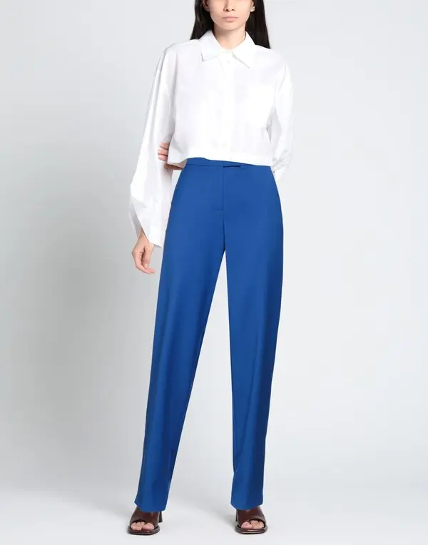 JIJIL Straight-leg High-waisted Pants - Blue