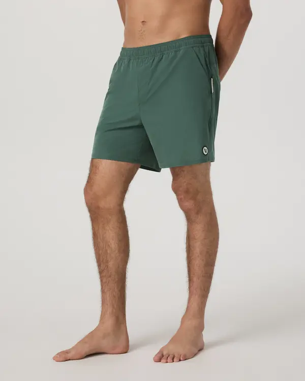 Vuori Maverick Volley Short Lined - Agate Green