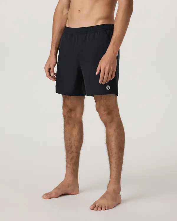 Vuori Maverick Volley Short Lined - Black