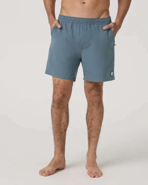 Vuori Maverick Volley Short Lined - Blue Sea