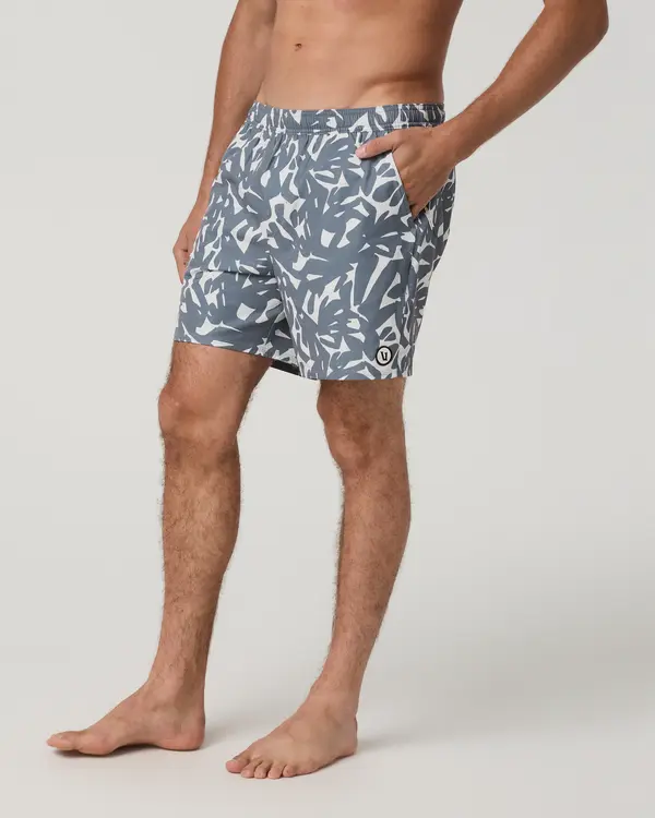 Vuori Maverick Volley Short Lined - Breeze Juniper