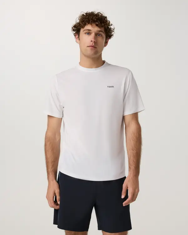 Vuori Short Sleeve Viewpoint Performance T-shirt 2.0 - White