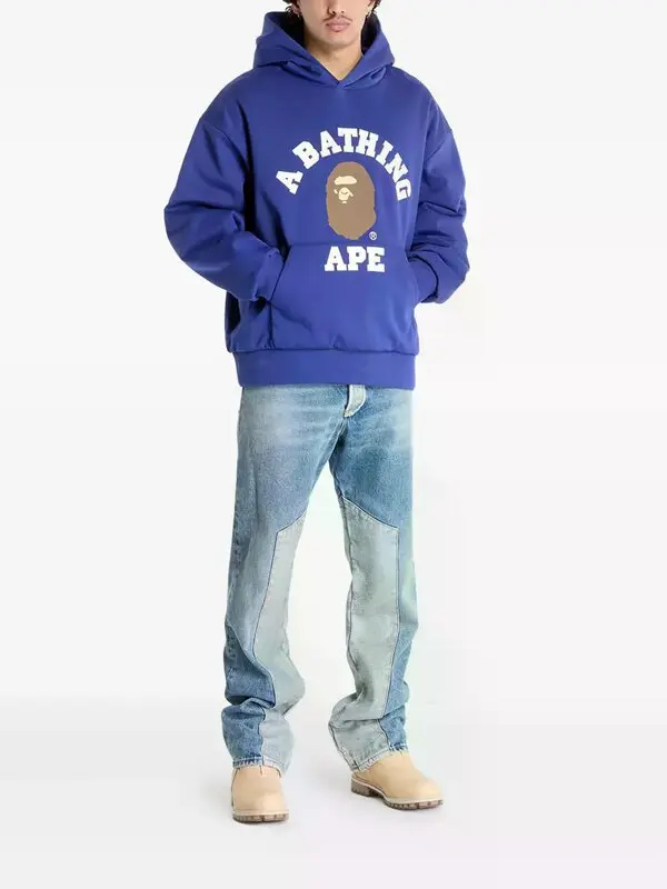 A BATHING APE Logo-print Hoodie