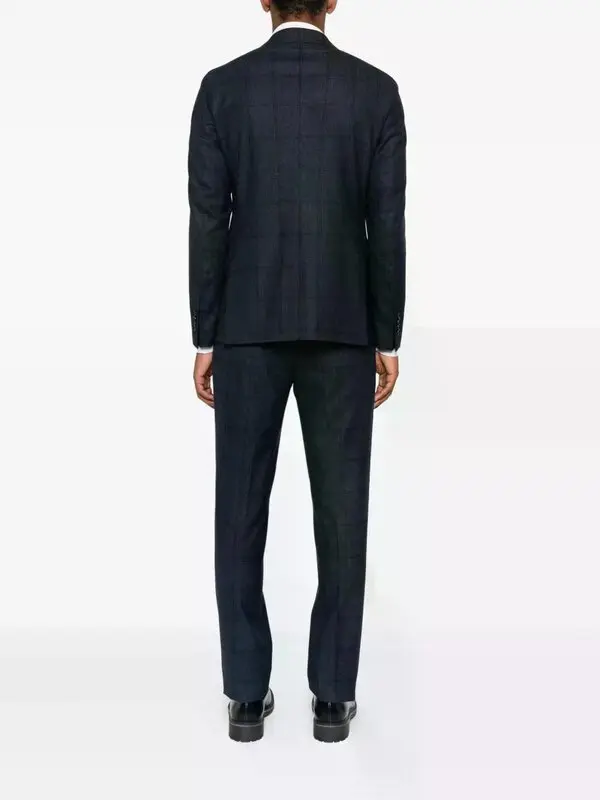 Tagliatore Double-breasted Checked Suit