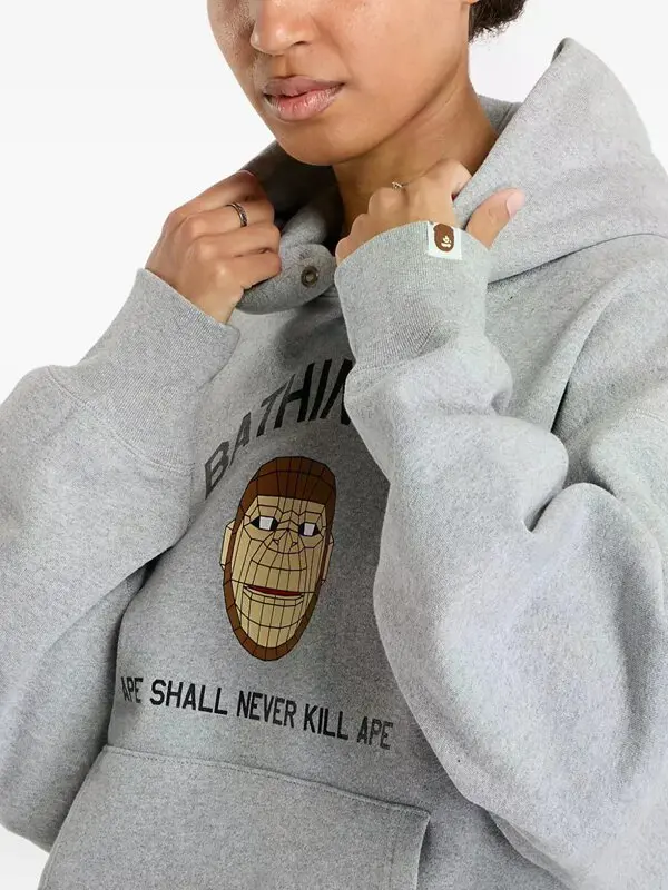 A BATHING APE Polygon Ape Head Hoodie