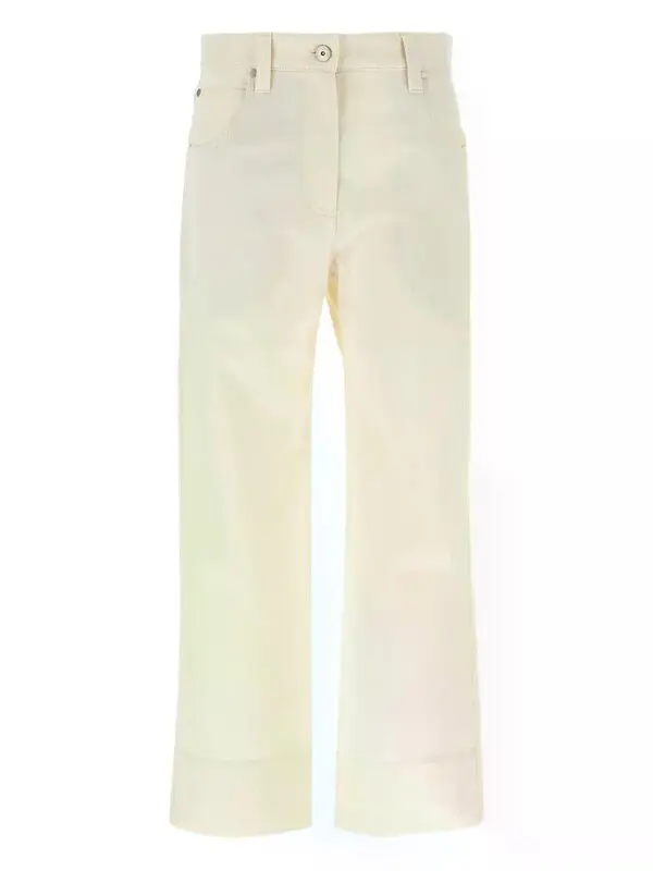 Brunello Cucinelli Monile Cropped Jeans