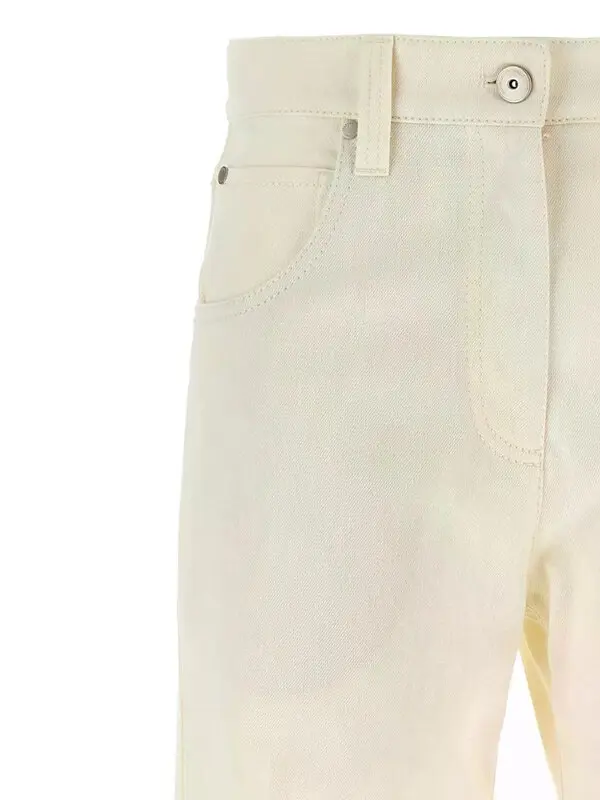 Brunello Cucinelli Monile Cropped Jeans