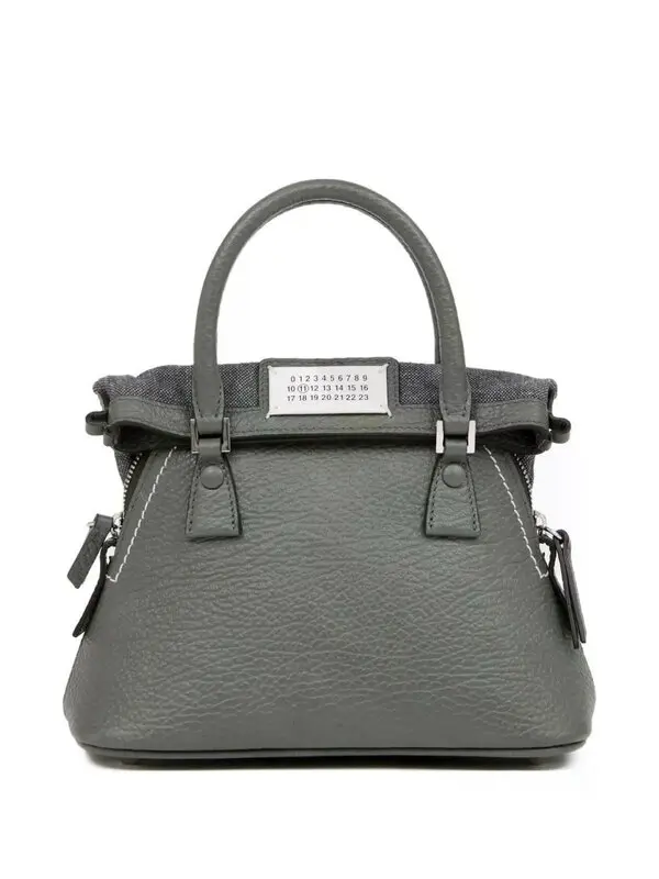 MAISON MARGIELA 5ac Classique Mini Tote - Grey
