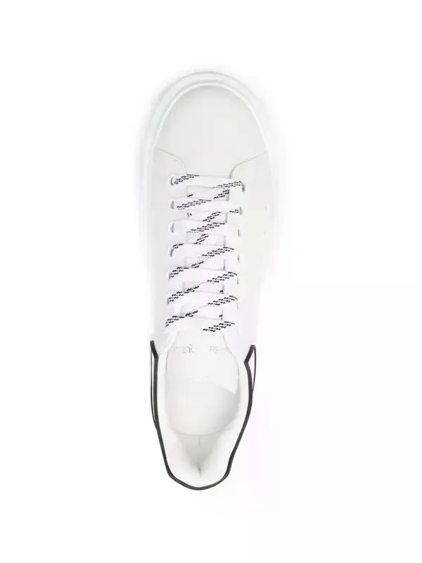 Alexander McQueen Oversized Lace-up Sneakers - White