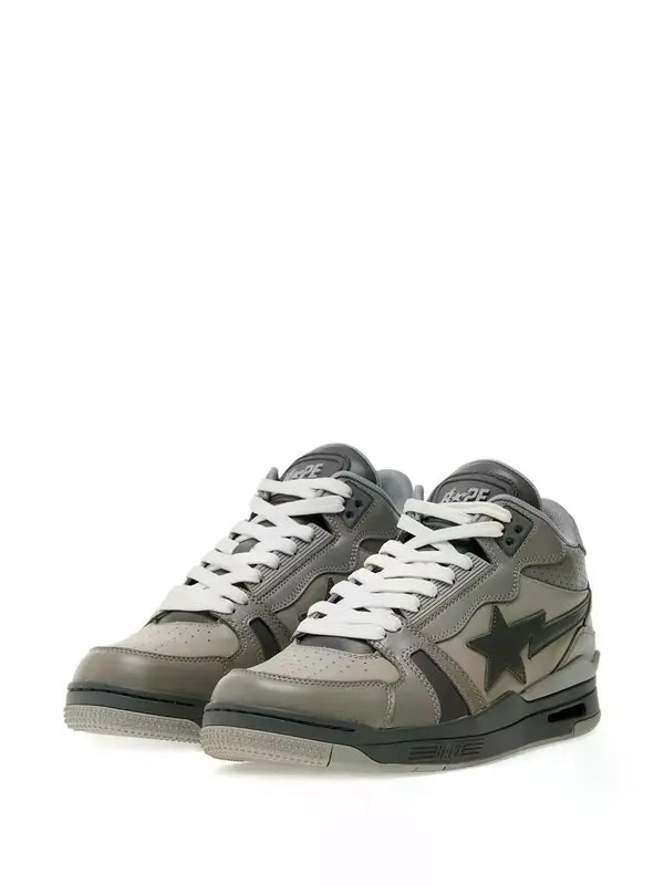 A BATHING APE Clutch Sta™ #1 Star-patch Hi-top Sneakers