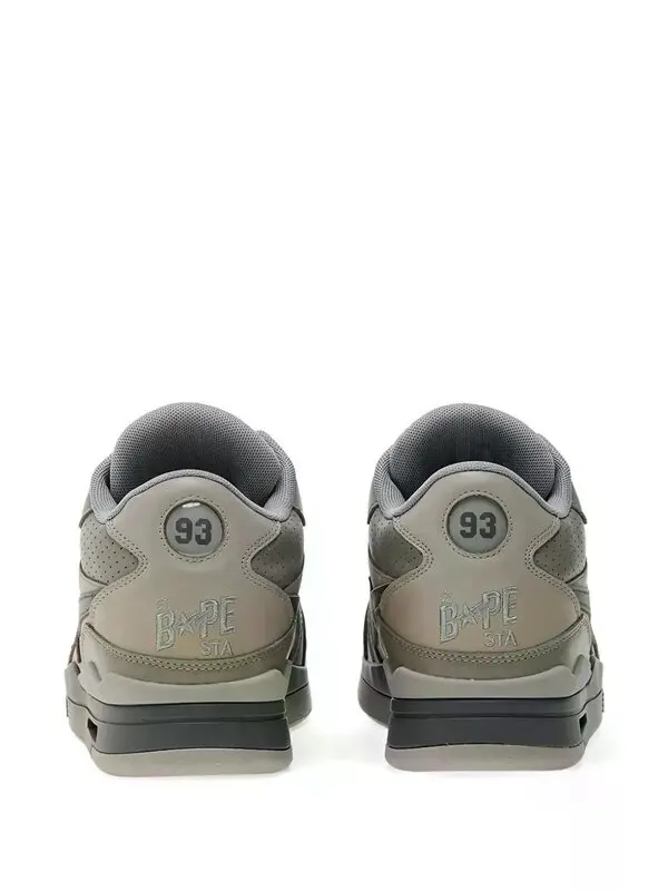 A BATHING APE Clutch Sta™ #1 Star-patch Hi-top Sneakers