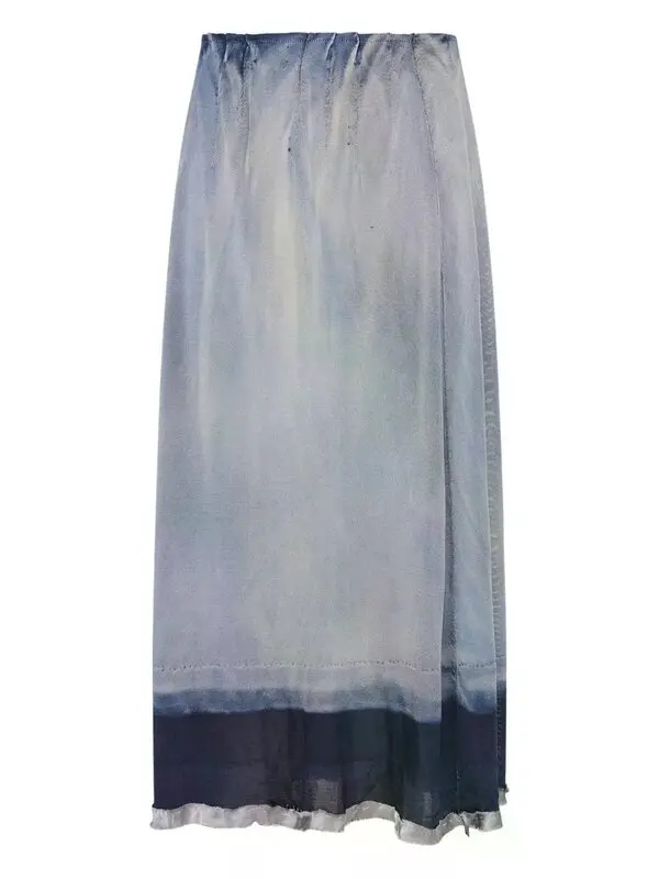 MAISON MARGIELA Printed Midi Skirt