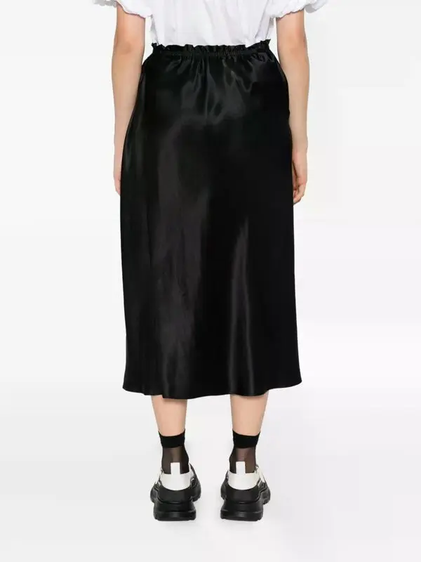 Simone Rocha Silk Ruffled Skirt
