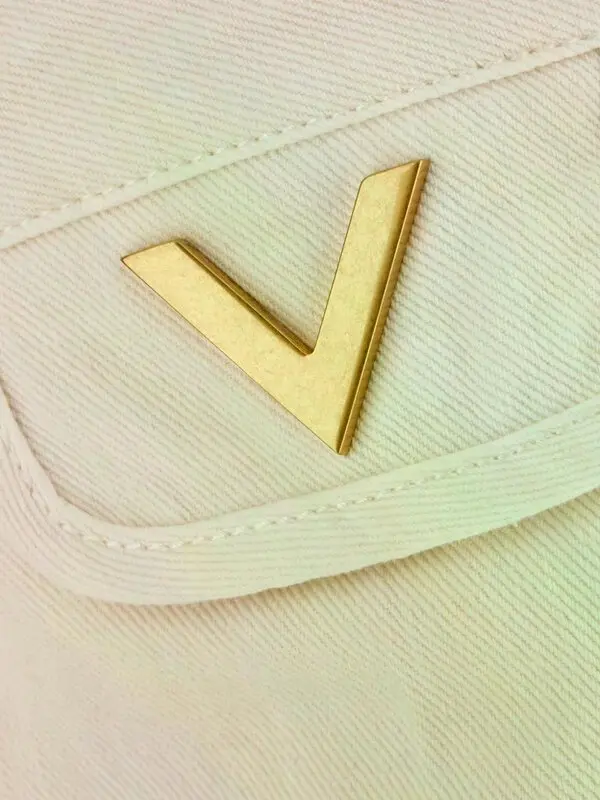 Valentino Garavani V-shaped Pocket-detail Jeans