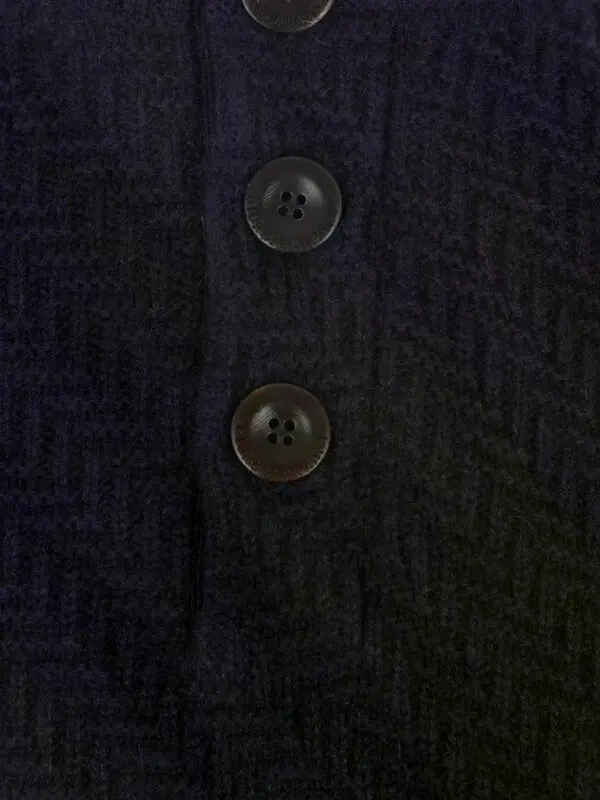 Giorgio Armani Textured High-neck Cashmere Sweater