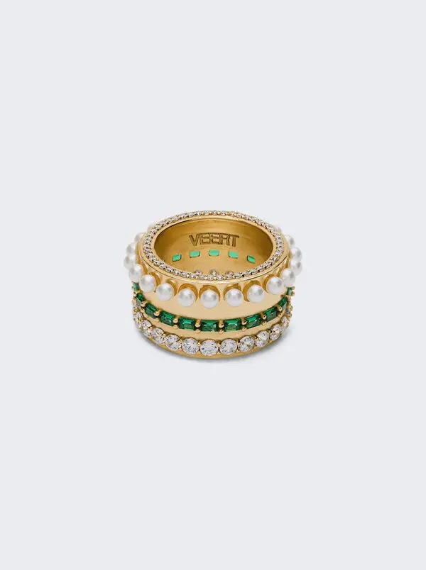 VEERT The Thick Layered Ring - Gold