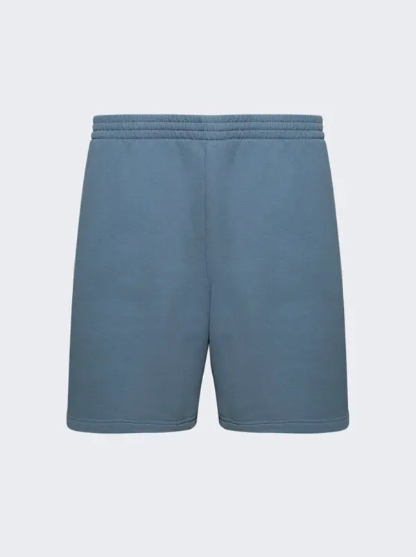 Balenciaga Mid-waist Cotton Shorts - Grey
