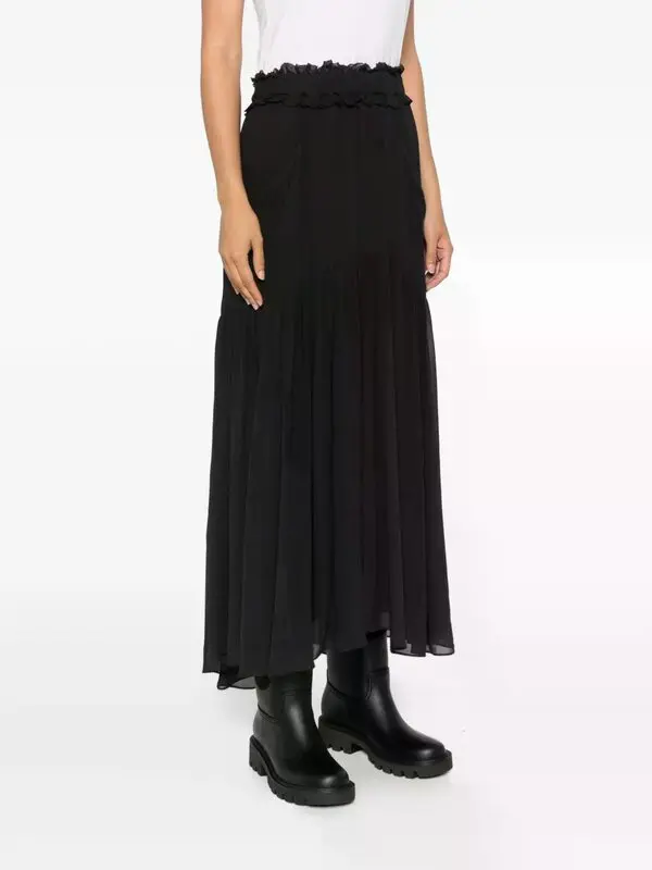 MARANT ETOILE Ruffled Maxi Skirt