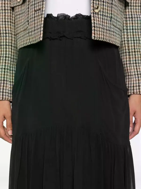 MARANT ETOILE Ruffled Maxi Skirt