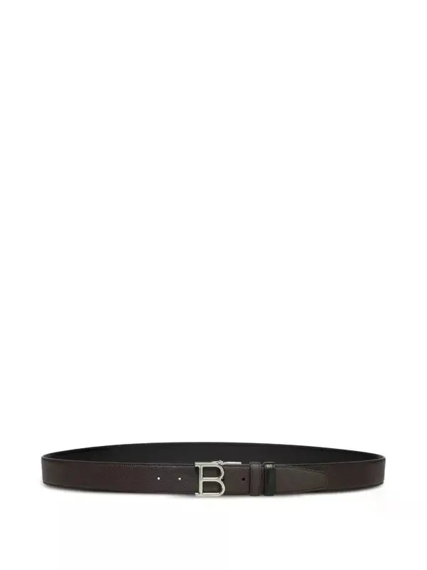 Bally Reversible Leather Belt - Brown