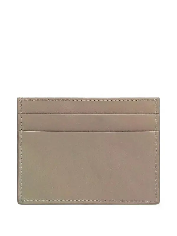 Dolce & Gabbana Logo-plaque Cardholder - Neutrals