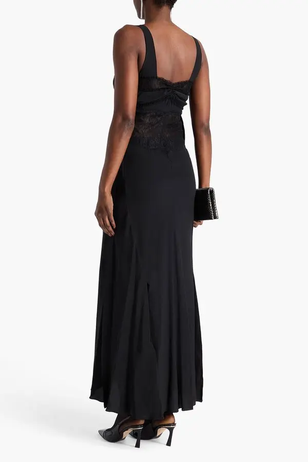 ball gown long sleeves off-the-shoulder floor-length lace applique dresses Champagne Lace Applique Prom Dresses Sheer Long Sleeve Off the Shoulde –  Viniodress