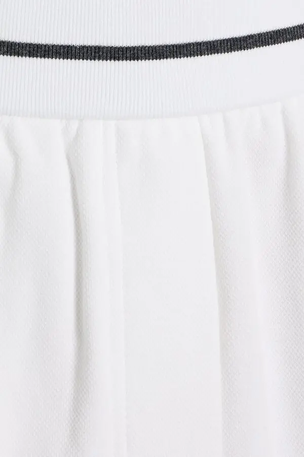 Brunello Cucinelli Cotton-blend Piqué Shorts