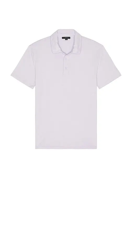 Vince Garment Dye Polo In . Also