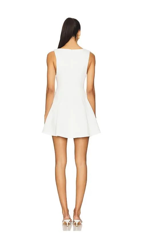ALL THE WAYS Sonya Flare Mini Dress - White