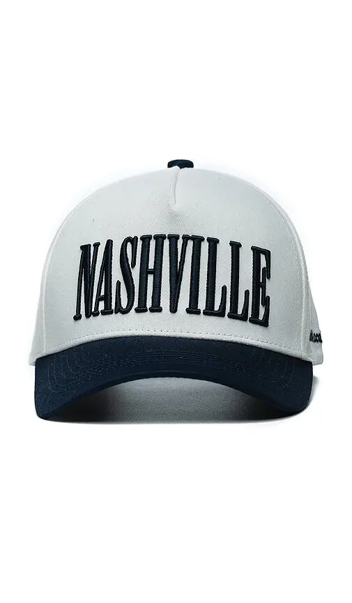 RUSTLER HAT CO. Nashville Baseball Cap - Navy & White Combo