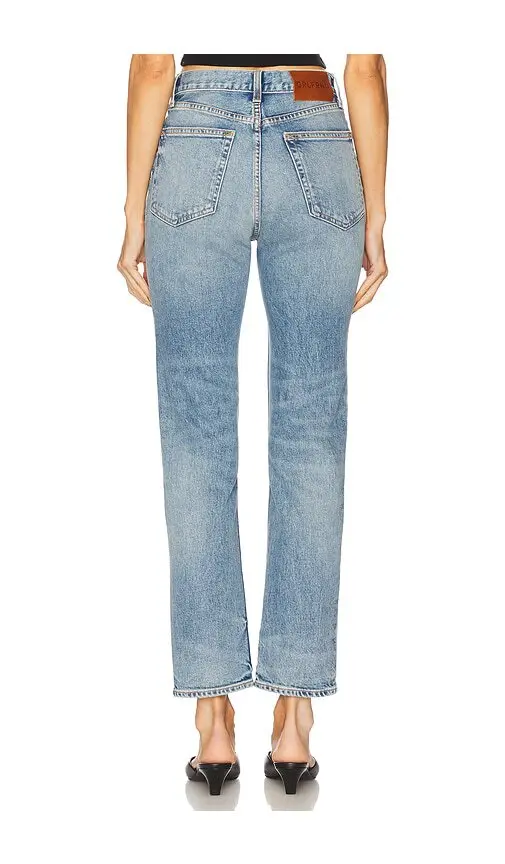 GRLFRND Walker Mid-rise Cropped Jeans
