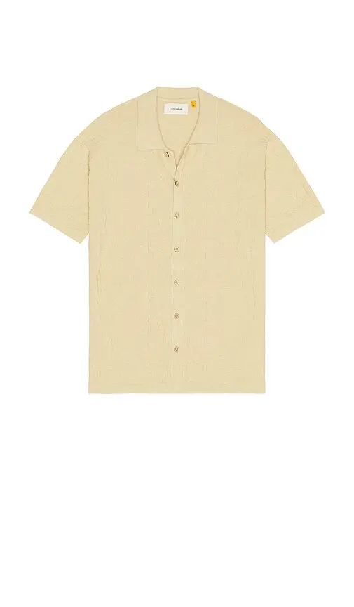 CRITICAL SLIDE Rails Knit Shirt - Sand