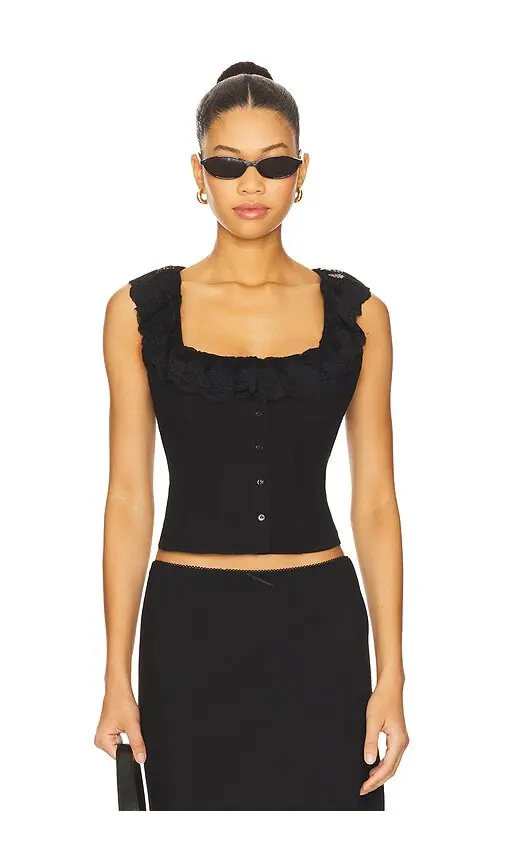 GUIZIO Paloma Lace Top