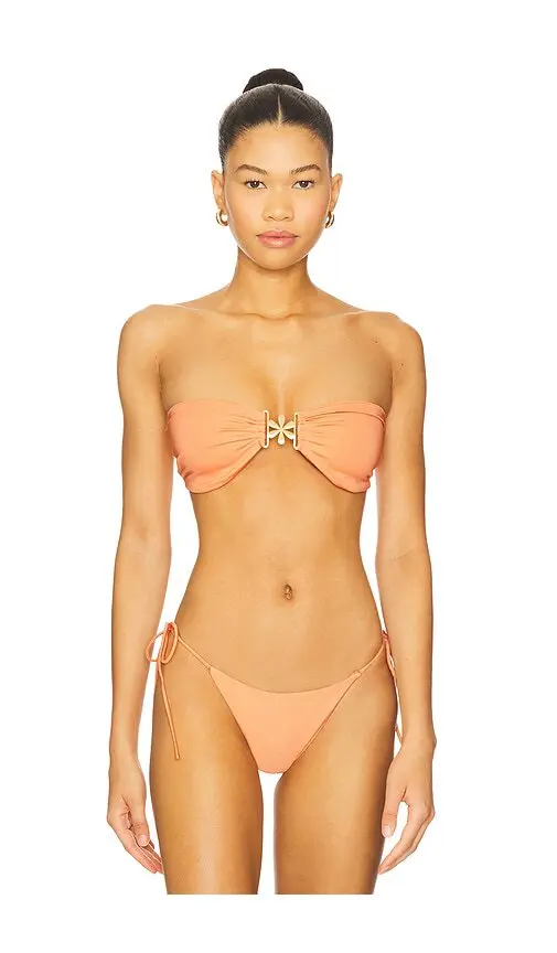 ASTA RESORT Mia Bikini Top - Tangerine