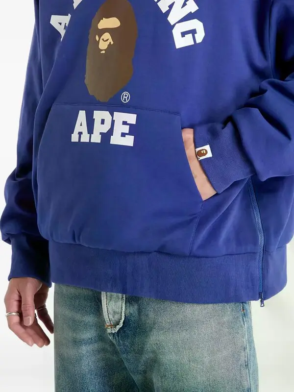 A BATHING APE Logo-print Hoodie