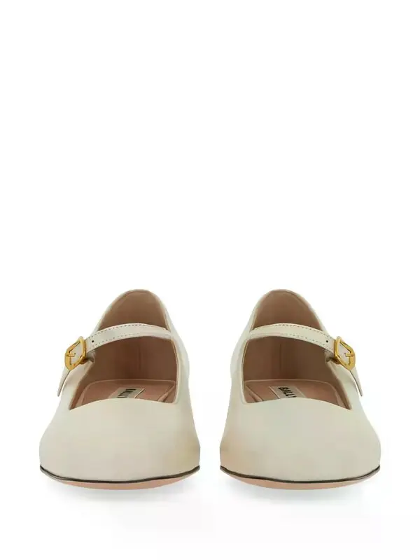 Bally 30mm Buckle-strap Leather Pumps