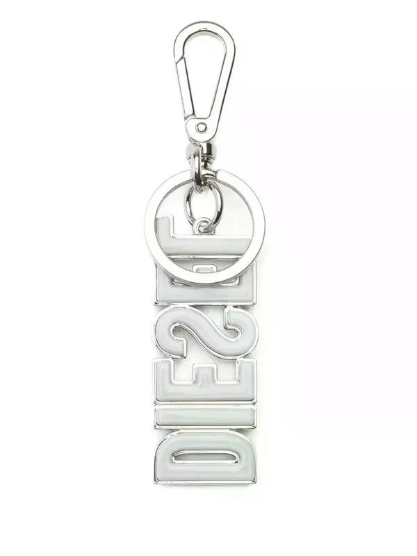 DIESEL® Logo-lettering Keyring - Black