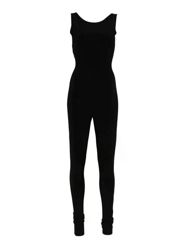 Norma Kamali Sleeveless Jumpsuit - Black