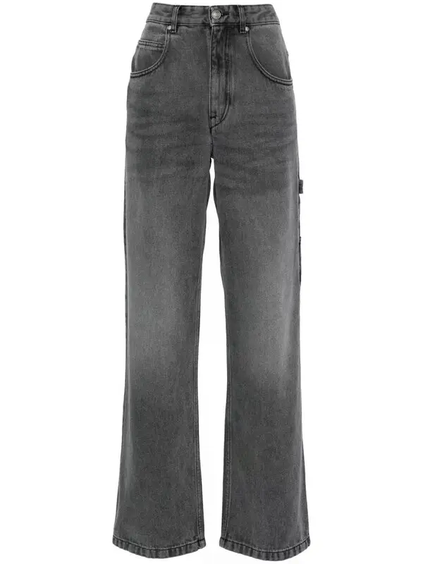 Isabel Marant Étoile Bymara Straight Leg Jeans
