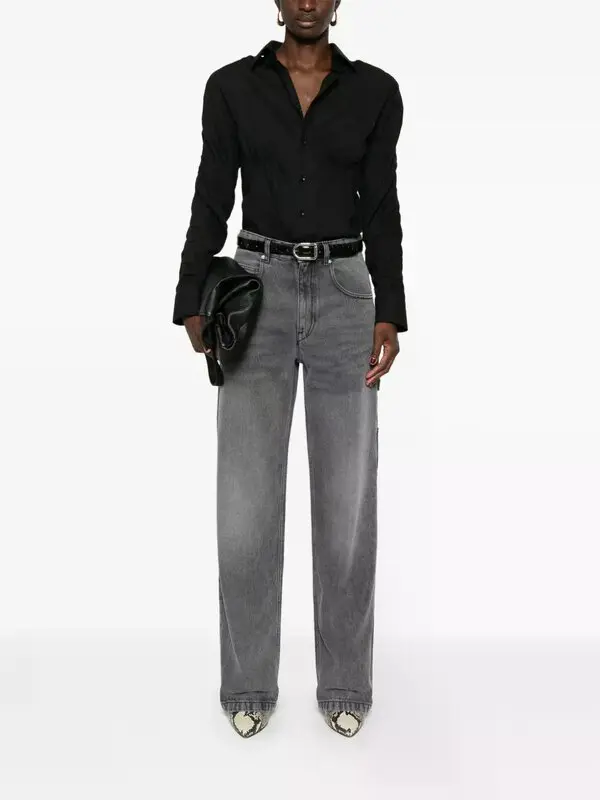 Isabel Marant Étoile Bymara Straight Leg Jeans