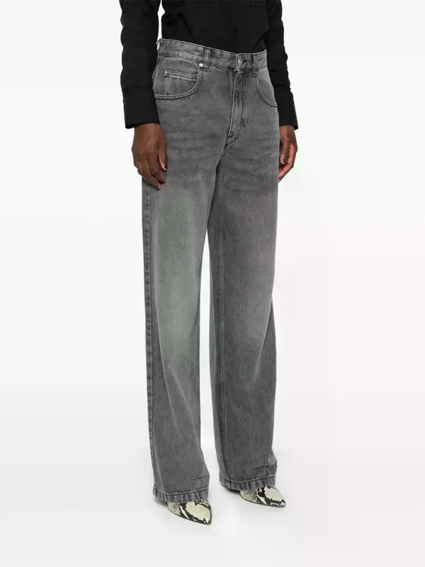 Isabel Marant Étoile Bymara Straight Leg Jeans