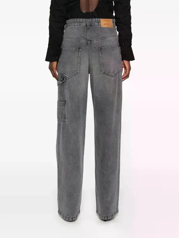 Isabel Marant Étoile Bymara Straight Leg Jeans