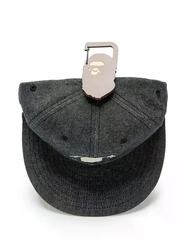 A BATHING APE Logo Denim Cap