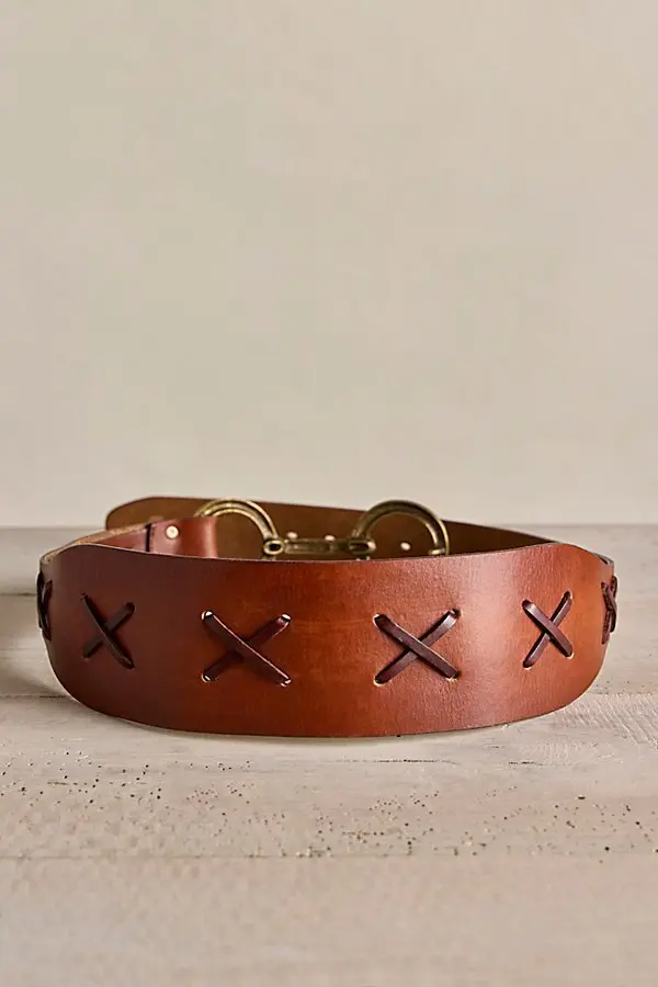 Free People We The Free Darby Leather Waist Belt