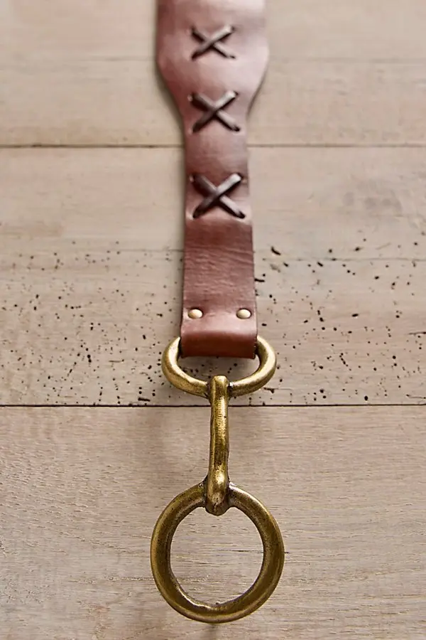 Free People We The Free Darby Leather Waist Belt