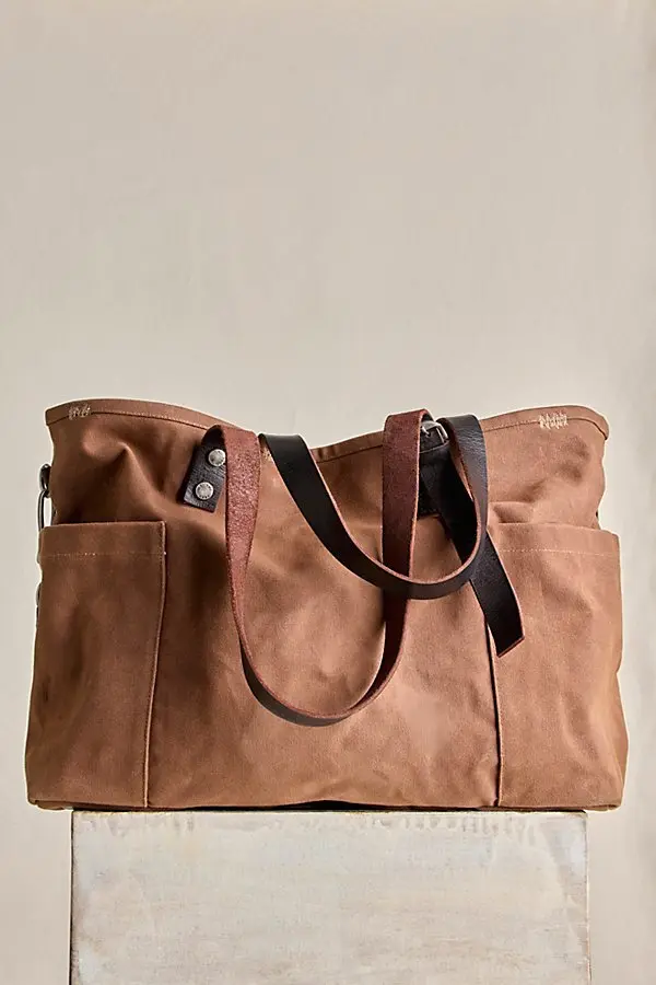 Free People We The Free Preston Canvas Tote - Clay