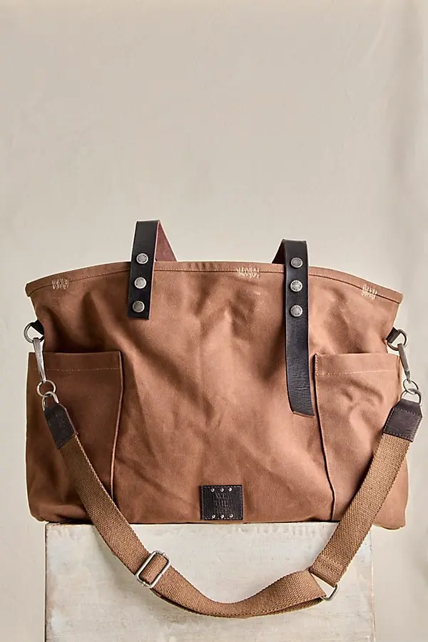 Free People We The Free Preston Canvas Tote - Clay