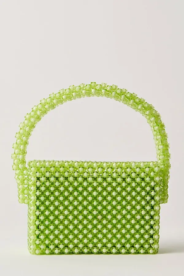 PERADE Kila Beaded Bag - Lime