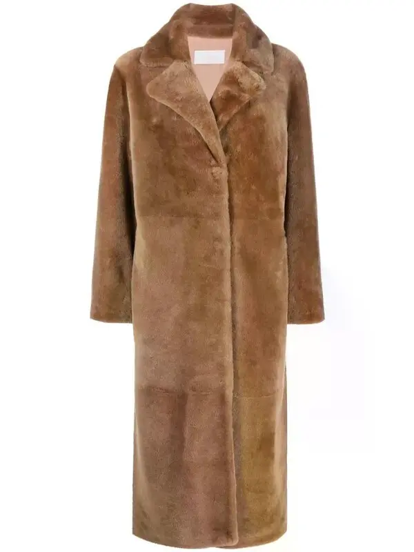 YVES SALOMON Long Merino Wool Coat